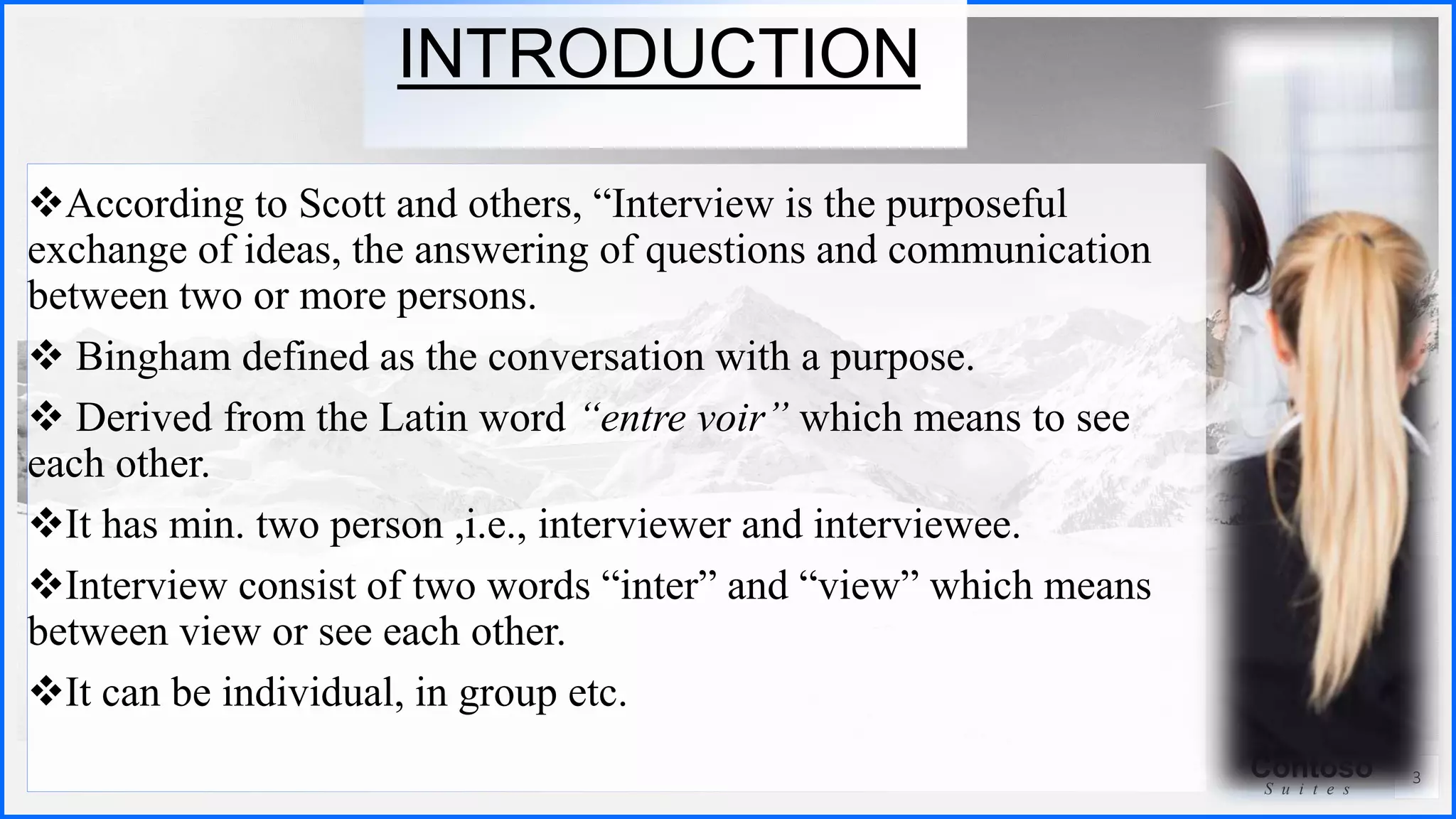 Business Communication- Interview and its types | PPTX