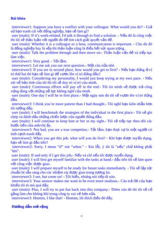 Interview answers skills | PDF