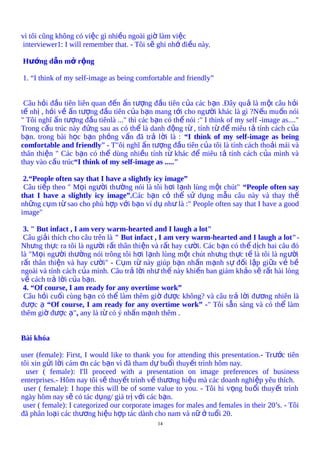 Interview answers skills | PDF