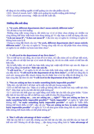 Interview answers skills | PDF