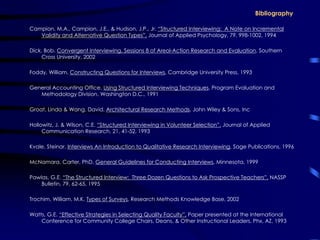 Interview as a method for qualitative research | PDF