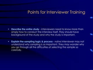 Interview as a method for qualitative research | PDF
