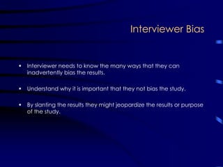 Interview as a method for qualitative research | PDF