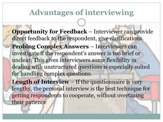 Interview as a method for research | PPTX | Resume Writing and Advice ...