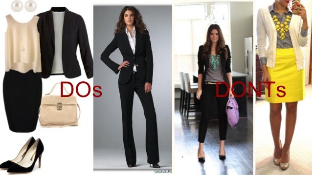 Donts Interview Clothes