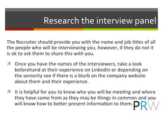 Interview Behaviour and Etiquette | PDF | Resume Writing and Advice ...