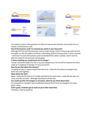 Interview business cards | DOCX | Gifts and Greetings Cards | Shopping