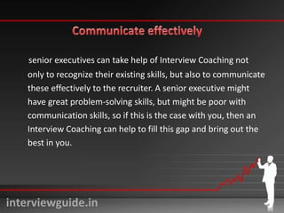 Interview coaching | PPT