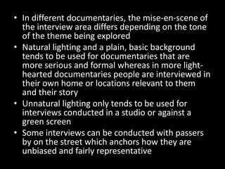 Interview codes and conventions | PPTX