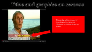 Interview codes and conventions[1] media a2 | PPT