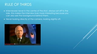 Interview codes and conventions | PPTX