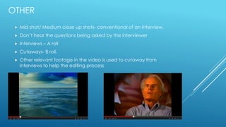 Interview codes and conventions | PPTX