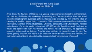 Interview with an Entrepreneur-Helpost | PPTX