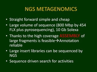 Future of metagenomics | PPTX