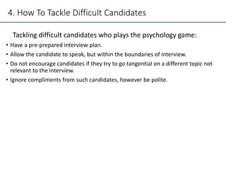 Interviewer training | PPT