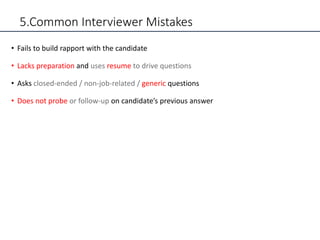 Interviewer training | PPT