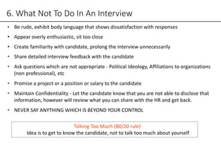 Interviewer training | PPT