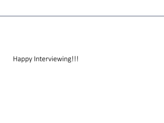 Interviewer training | PPT