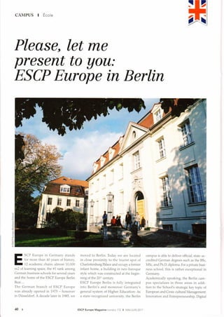 Interview Andreas Kaplan ESCP Europe Alumni Magazine | PDF