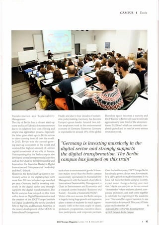 Interview Andreas Kaplan ESCP Europe Alumni Magazine | PDF