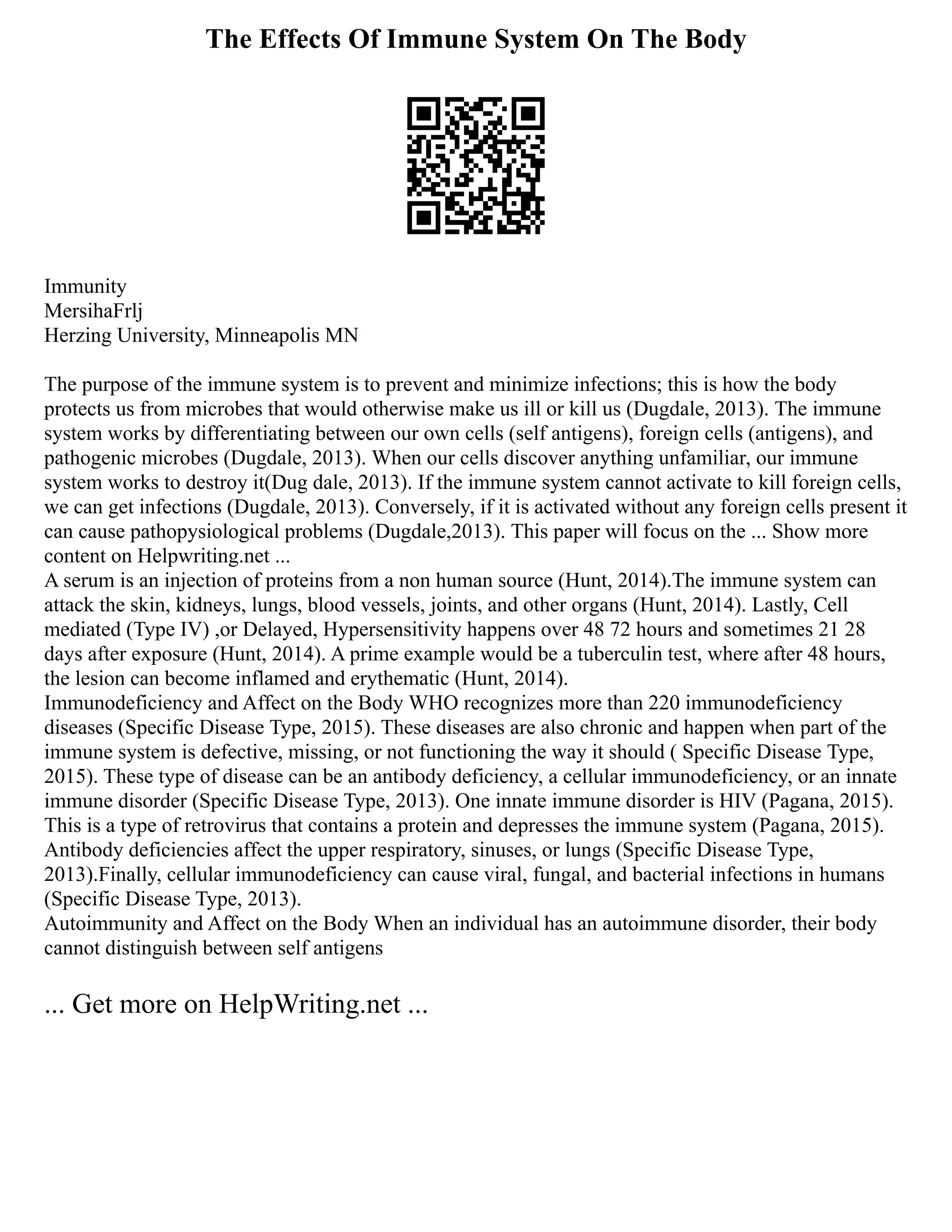 Interview Essay Examples Apa Format. APA Interview | PDF