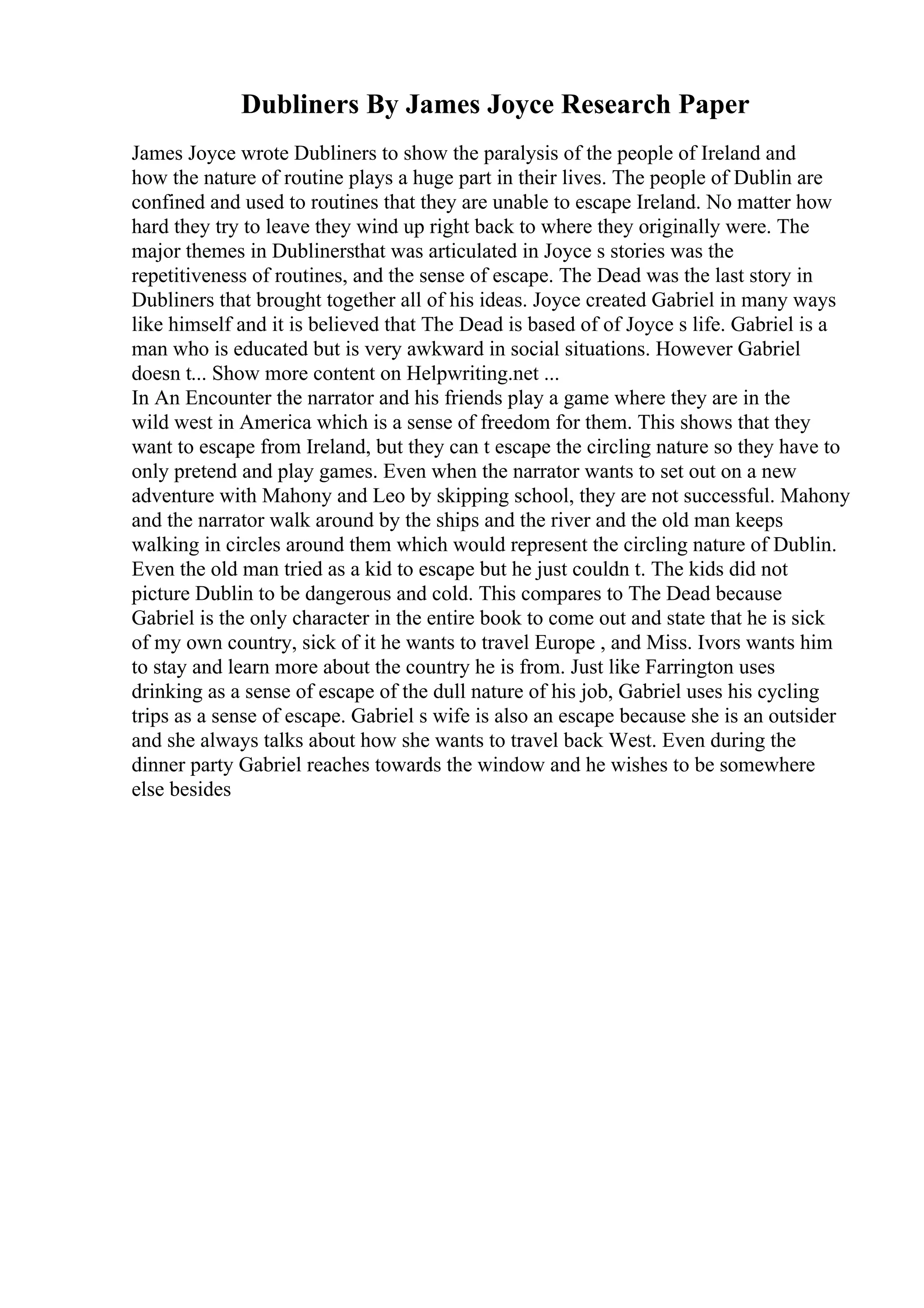 Interview Essays Examples | PDF