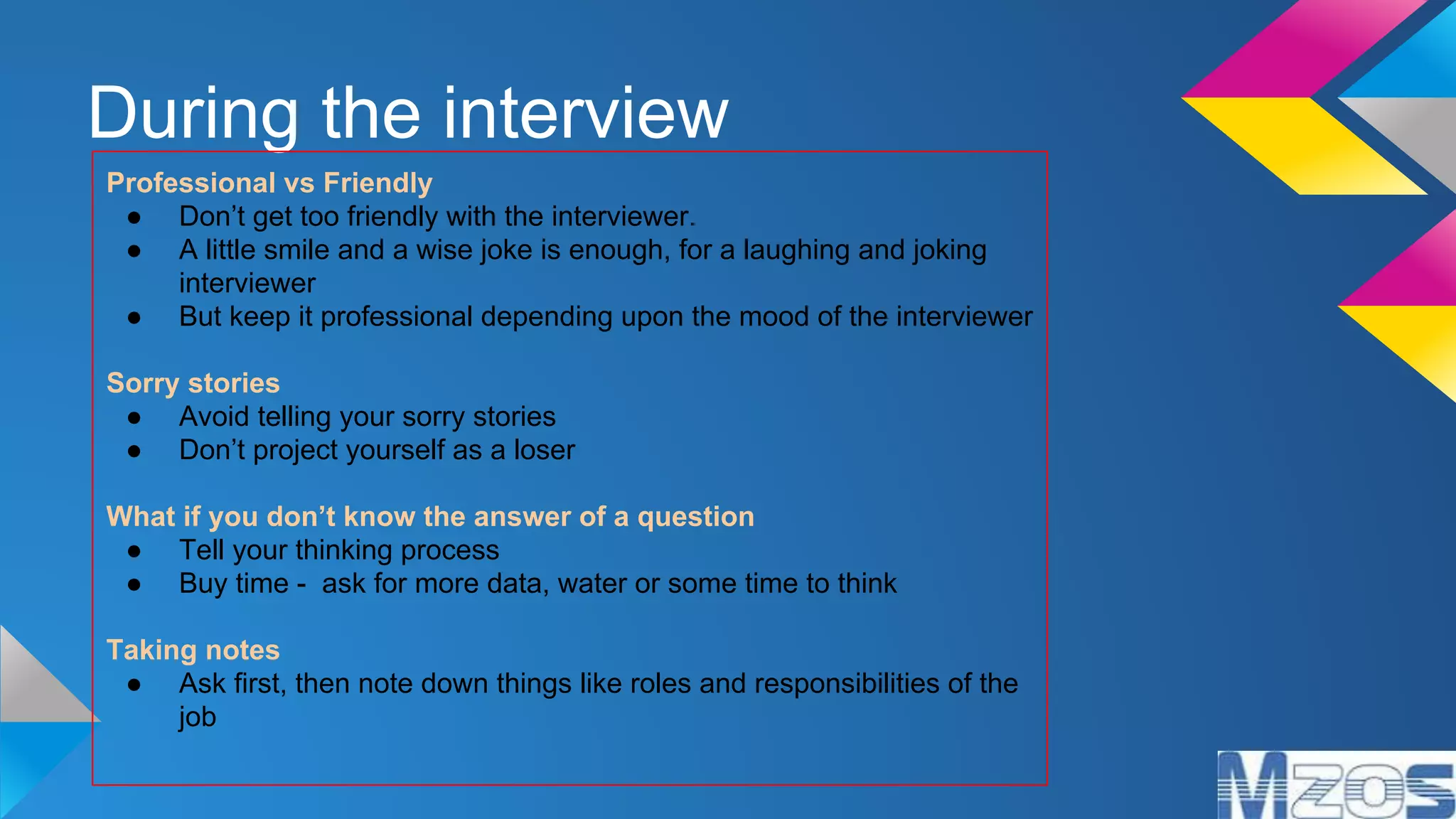 Interview Etiquettes | PDF