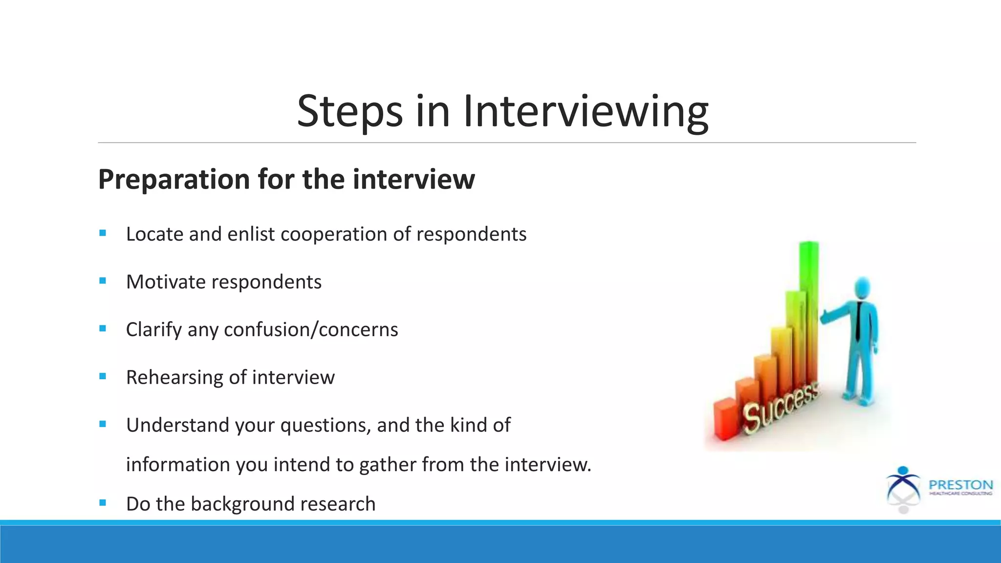 Interview for qualitative research fg ds, kii and idis | PPTX