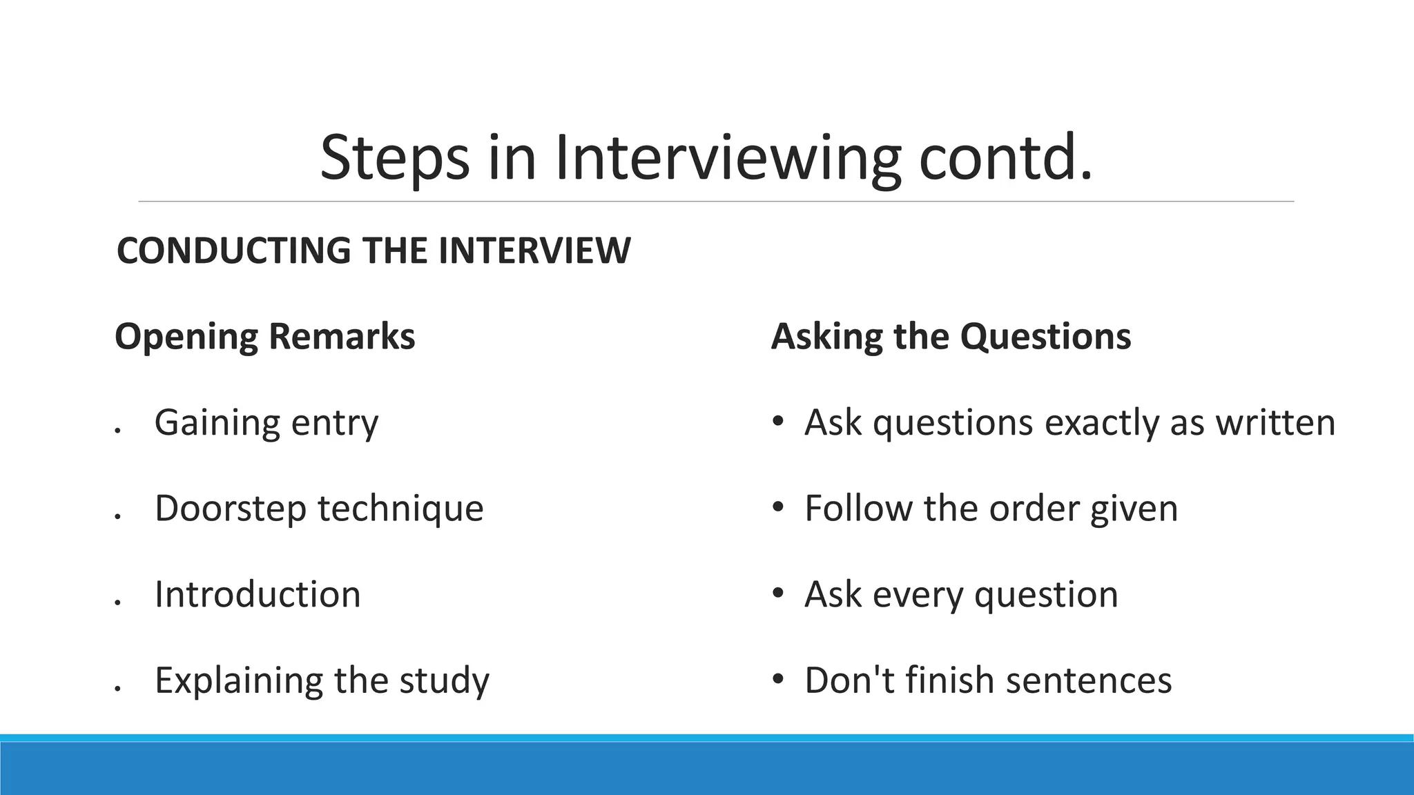 Interview for qualitative research fg ds, kii and idis | PPTX