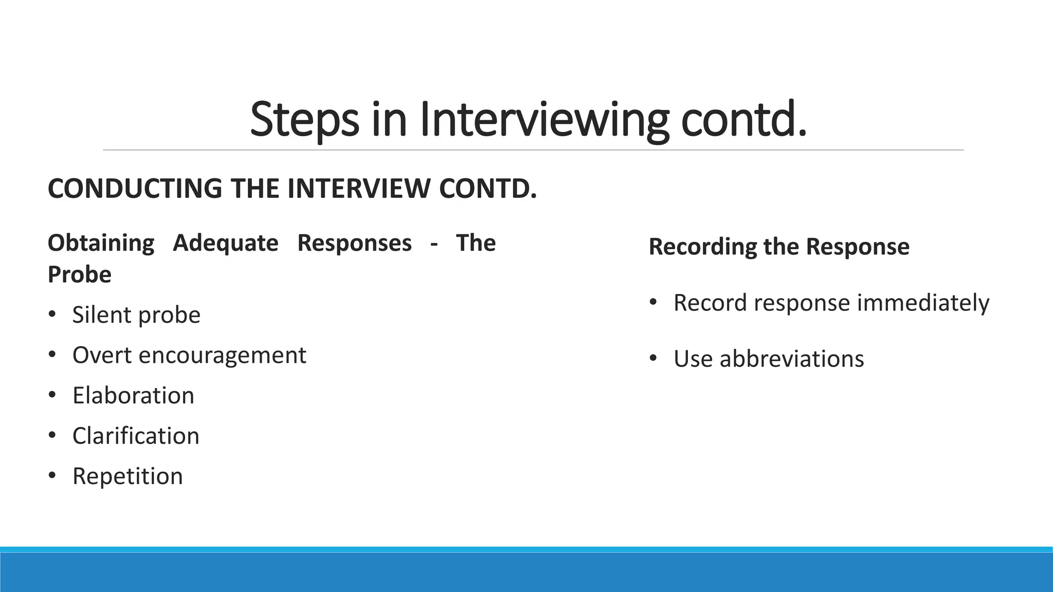 Interview for qualitative research fg ds, kii and idis | PPTX