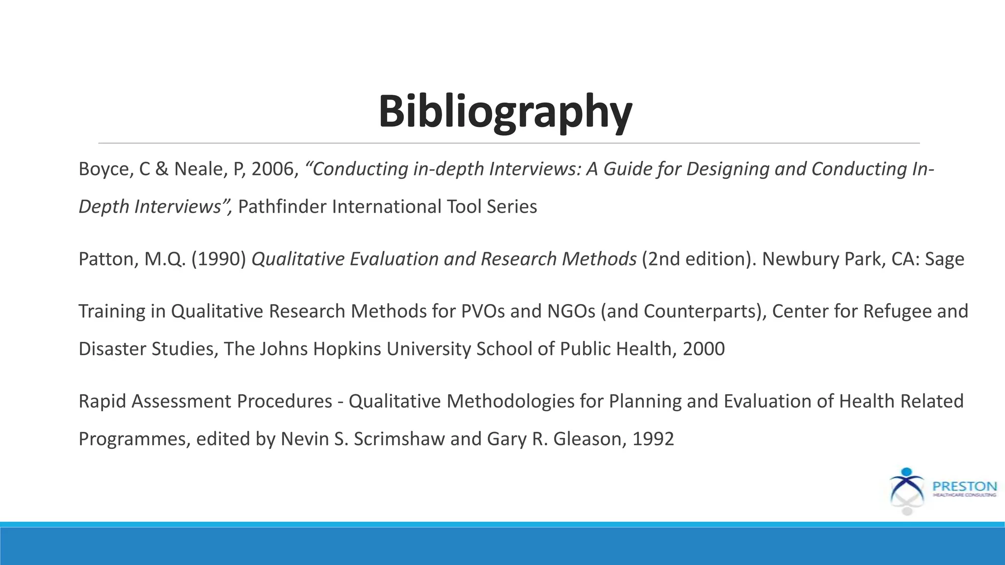 Interview for qualitative research fg ds, kii and idis | PPTX