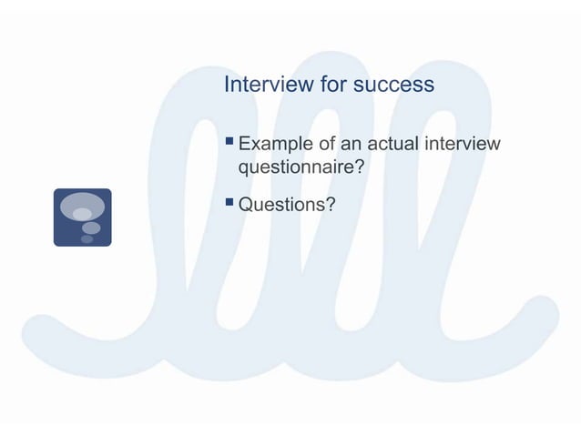 How to Interview for success | PPT