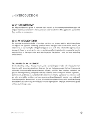 Interview guide | PDF