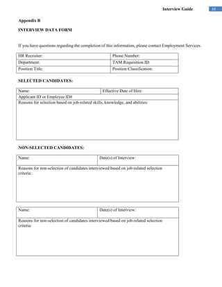 Interview guide | DOCX