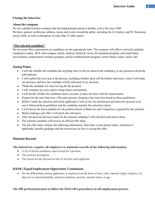 Interview guide | DOCX