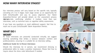 Interview Guide for for new hires to prepare for interviews | PPT