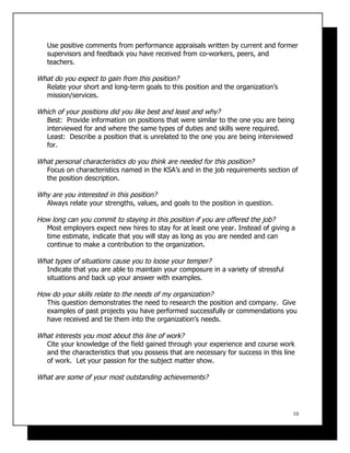 Interview Handout | DOC