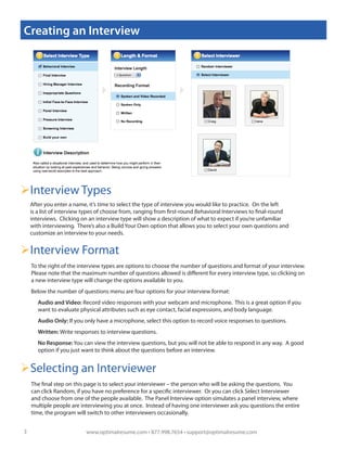 Optimal Interview Help | PDF