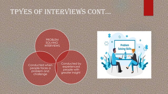 INTERVIEWING.pptx performance, exit, information gaining, persuasive, | PPT