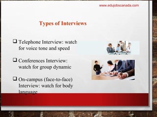 How to prepare yourself for a Job interview in Academia | PPT