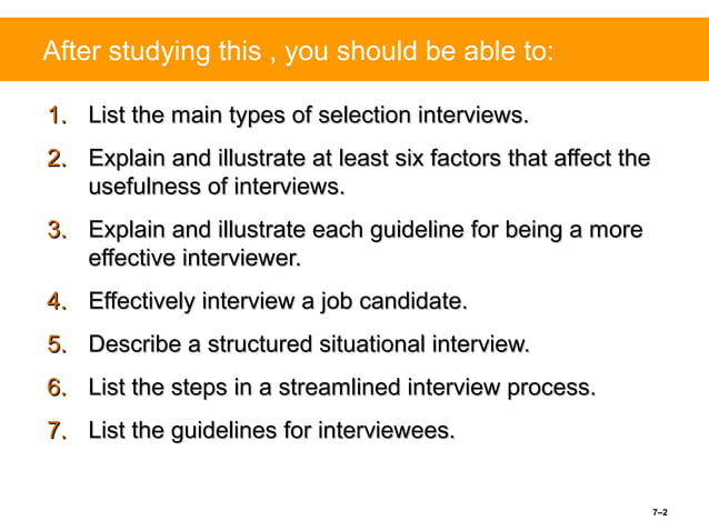 Interviewing Candidates - Types Of Interviews- Human Resource ...