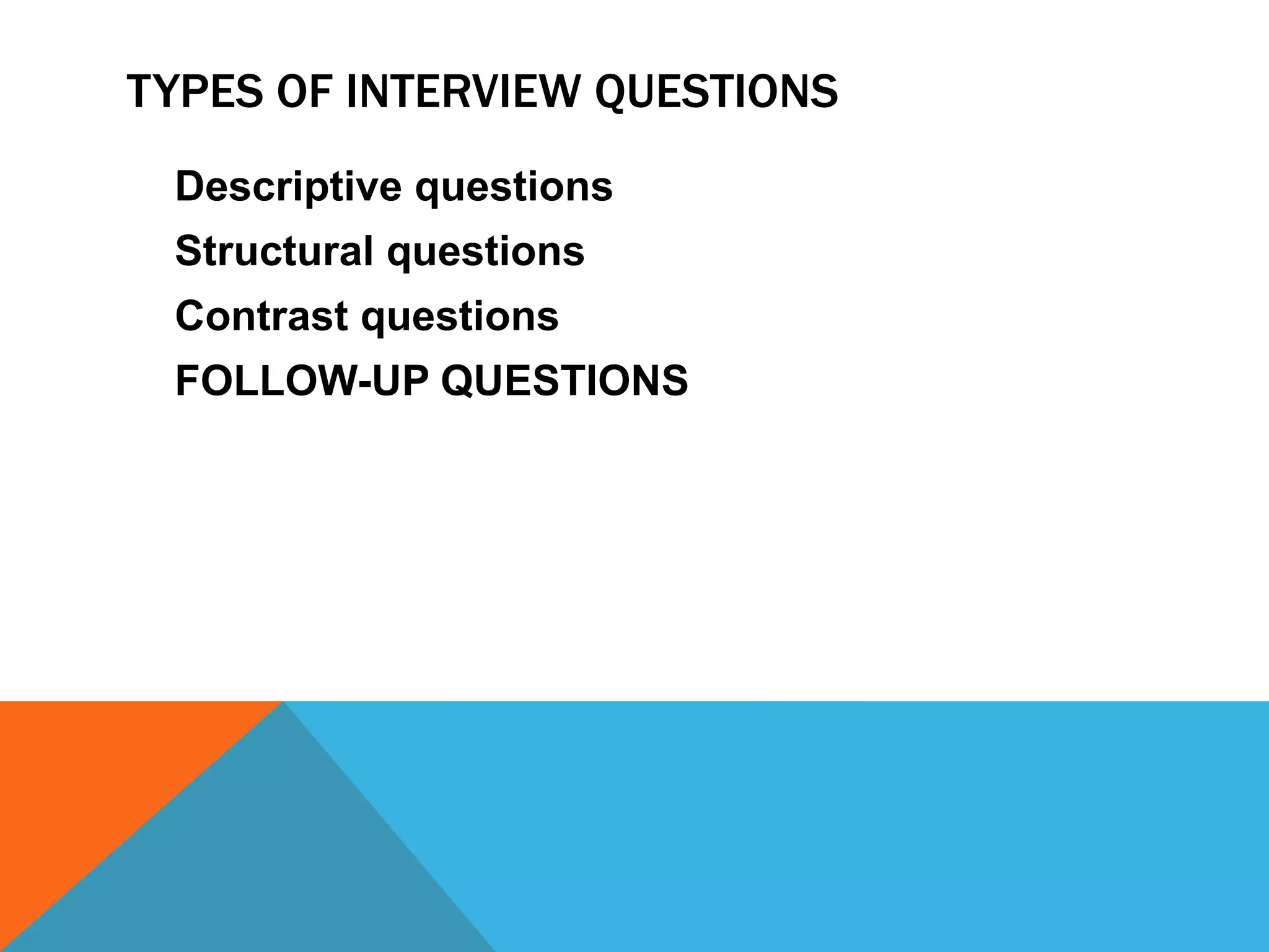 Interviewing summer 1133 | PPTX