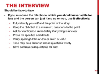 Interviewing 101 | PPTX