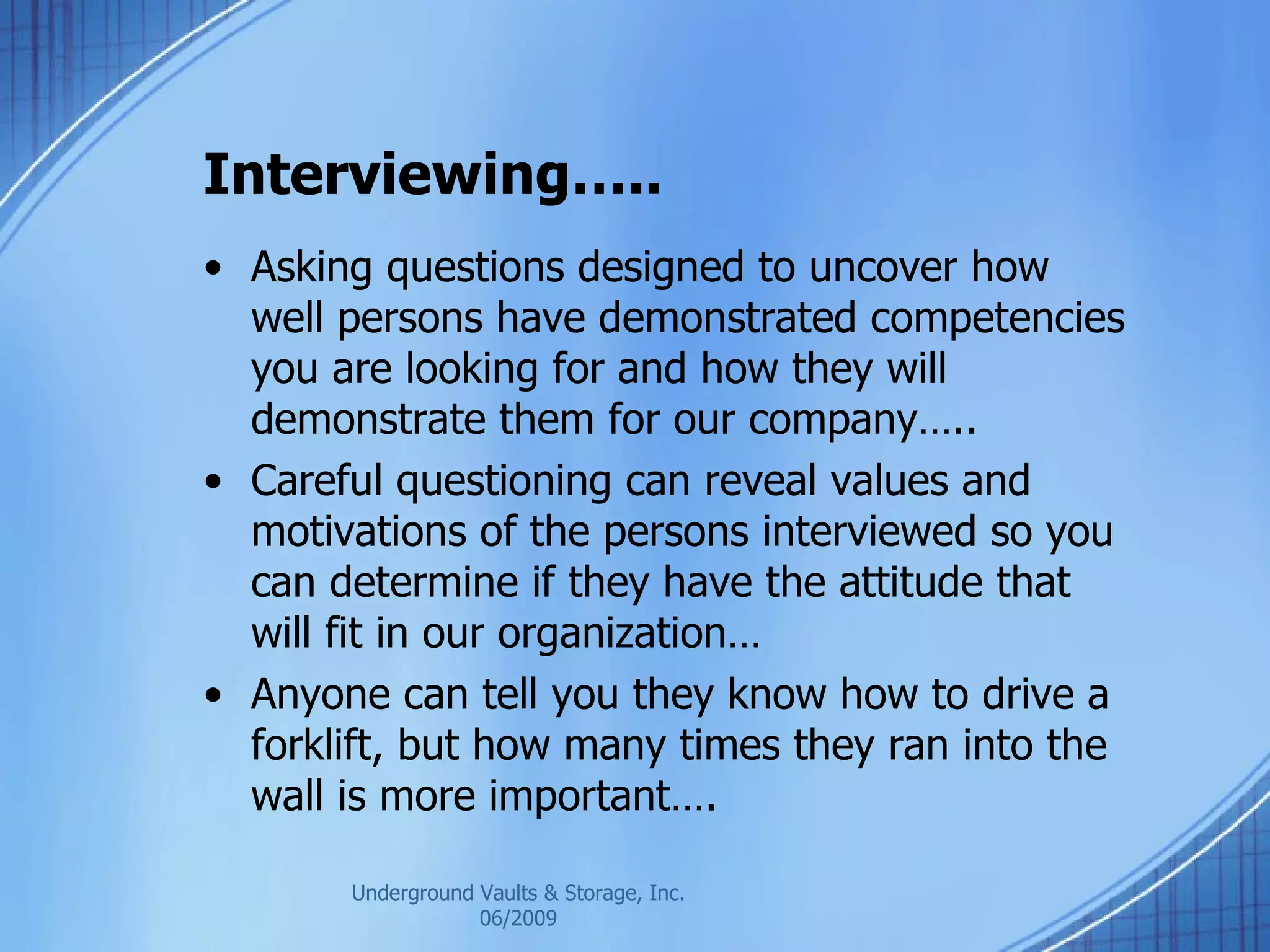 Interviewing And Hiring | PPT