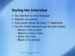 Interviewing And Hiring | PPT