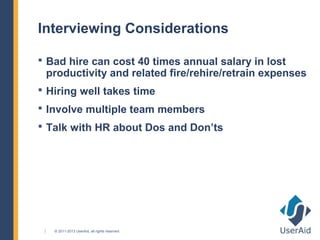 Interviewing and Hiring: Both Sides of the Process | PPT