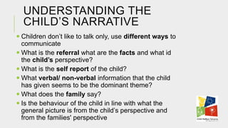 Interviewing child victims of crime | PPTX