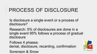 Interviewing child victims of crime | PPTX