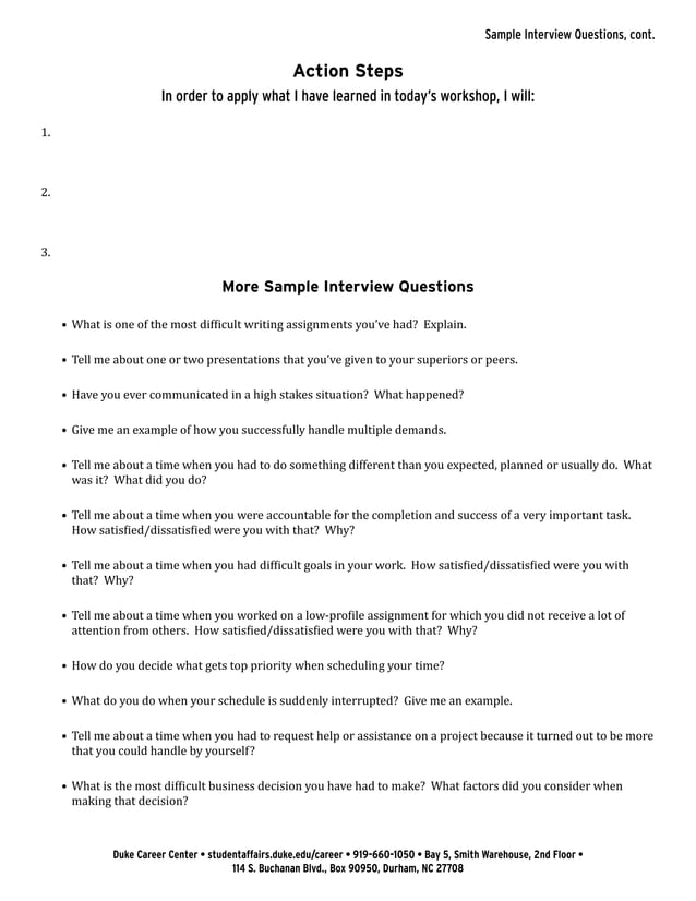 Interviewing Collection | PDF