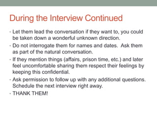 Interviewing Family Members | PPTX